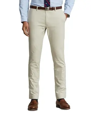 Polo Ralph Lauren Greenwich Slim Fit Stretch Chino Pants - Basic Sand