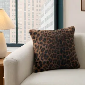 UGG Everett Faux Fur Pillow, 20 X 20 - Leopard