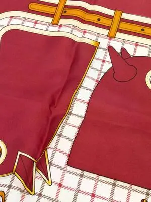 Hermès 20th Century Camails Silk Scarf Scarves