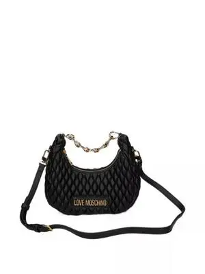 Moschino Love Bubbly Quilted Chain-link Tote Bag