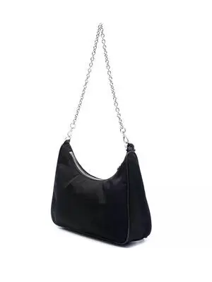 Prada 2019-2026 Mini Saffiano Trimmed Tessuto Re Edition 2005 Satchel