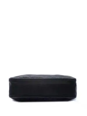 Prada 2019-2026 Mini Saffiano Trimmed Tessuto Re Edition 2005 Satchel