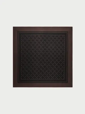 BY MALENE BIRGER Cornellia Silk Scarf - Dark Chokolate