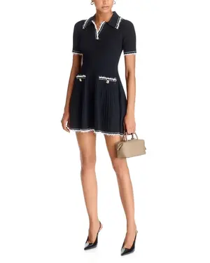 Simkhai Linnea Compact Knit Mini Dress