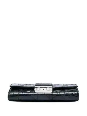 Dior 2013 Patent Cannage Miss Wallet On Chain Handbag
