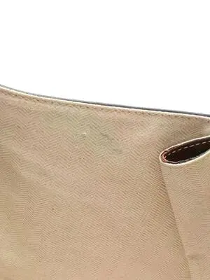 Loewe 2015-2026 Small Bicolor Leather Hammock Satchel - Brown