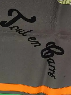 Hermès 2000-2026 Tout En Carre Silk Scarf 90 Scarves