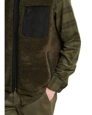 Vince Faux Sherpa Zip Vest