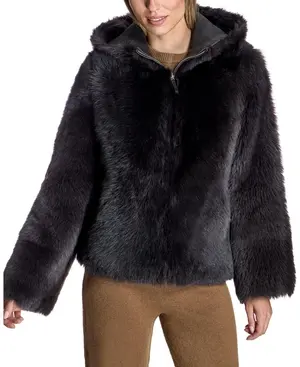 MAXIMILIAN Hooded Toscana Lamb Jacket
