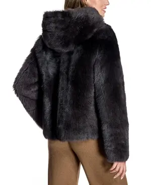 MAXIMILIAN Hooded Toscana Lamb Jacket