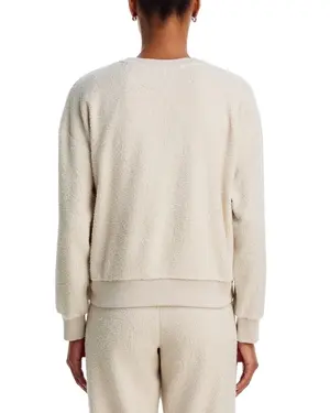 Tkees Oversized Sherpa Crewneck Sweatshirt Exclusive
