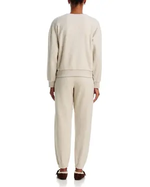 Tkees Oversized Sherpa Crewneck Sweatshirt Exclusive