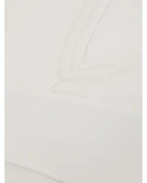 REISS Evangeline V Neck Silk Blend Top