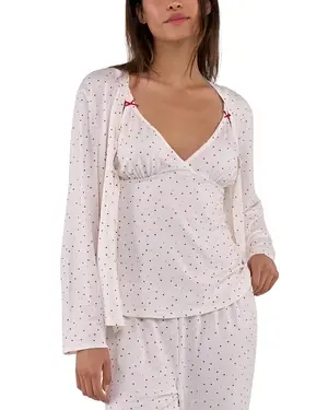 Flora Nikrooz Bridget Camisole, Pants & Cardigan Pajama Set