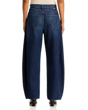 MOTHER The Spoonful Nerdy High Rise Barrel Jeans