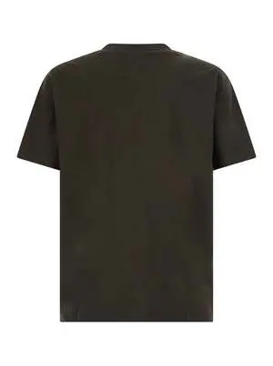 NN.07 Fabric Adam Emb T-shirt With Regular Fit - Brown