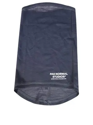 PAS NORMAL STUDIOS Logo Merino Neck Tube - Nero