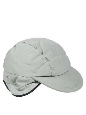 HIKING PATROL Base Grid Light Down Check Hood - Verde