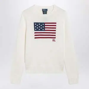 Polo Ralph Lauren Mini Flag Crewneck Long Sleeve Pullover