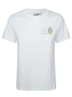 MC2 SAINT BARTH Emilie Cotton Crew Neck T-shirt