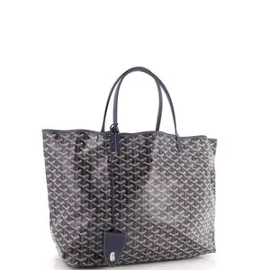Goyard Saint Louis Tote Coated Canvas Gm - Blue
