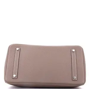 Hermès Birkin Handbag Togo With Palladium Hardware 35 - Grey