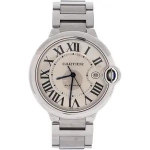 CARTIER Ballon Bleu De Automatic Watch Stainless Steel 42 - Metallic Silver