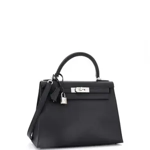 Hermès Kelly Handbag Epsom With Palladium Hardware 28