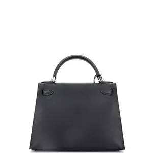 Hermès Kelly Handbag Epsom With Palladium Hardware 28