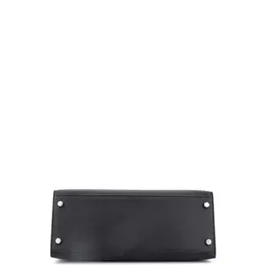 Hermès Kelly Handbag Epsom With Palladium Hardware 28