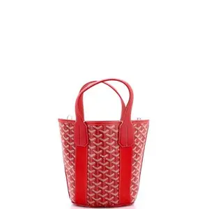 Goyard Belharra Tote Printed Coated Canvas Pm