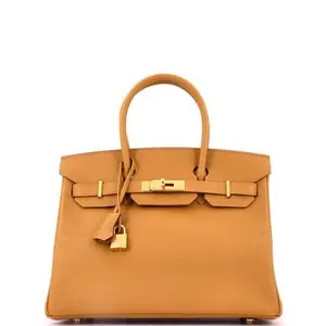 Hermès Birkin Handbag Epsom With Gold Hardware 30