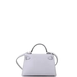 Hermès Kelly Mini Ii Bag Epsom With Palladium Hardware 20