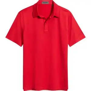 G/fore Solid Tech Jersey Performance Polo Ruby