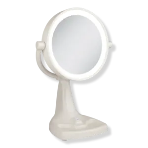 ZADRO Max Bright Lighted Makeup Mirror With 10x/1x, Storage Tray - Neutral