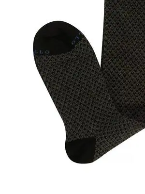 GALLO Micro-patterned Knee-high Socks