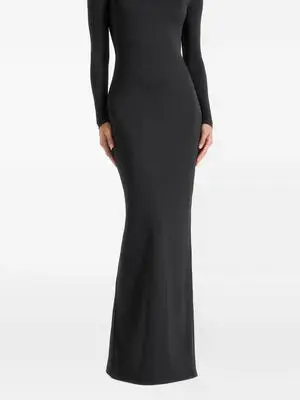 Manière De Voir Tilly Open-back Chain-detail Maxi Dress
