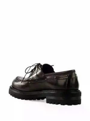 DUCANERO 5034 Lace-up Lug-sole Boat Shoes