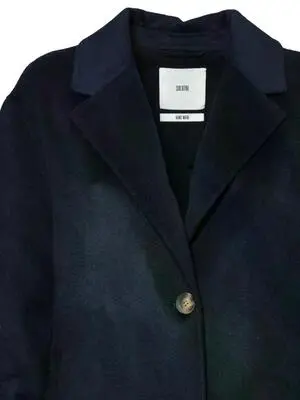 SOLOTRE Single-breasted Notched-lapels Coat