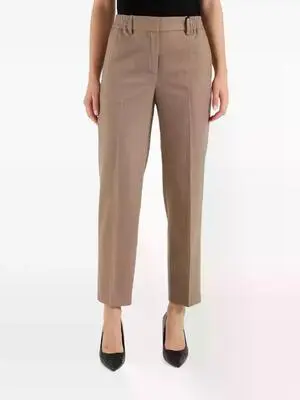 Seventy Elasticated-waist Cropped Trousers