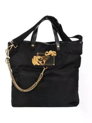 Prada Flying Dragon & Snake Tote Bag