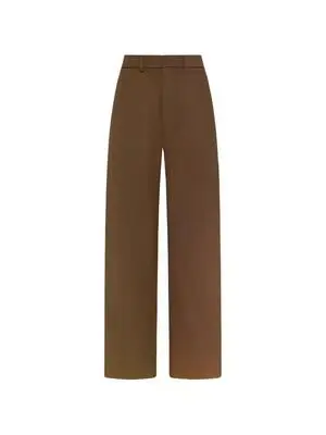 Seventy High-waisted Palazzo Pants - Brown