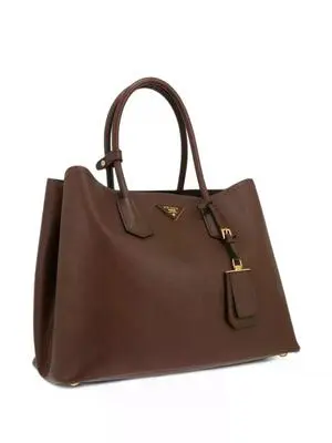 Prada Medium Double Saffiano Tote Bag