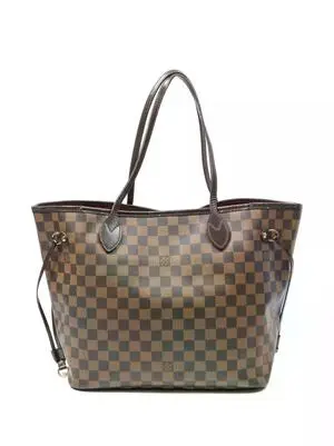 LOUIS VUITTON Mm Neverfull Damier Ebène Tote Bag - Brown
