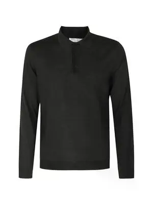 ROBERTO COLLINA Wool Polo Shirt