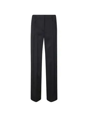 SEMICOUTURE Guiditta Straight-leg Trousers - Blue