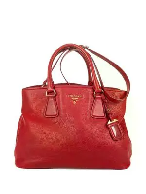 Prada Vitello Daino Leather Tote Bag