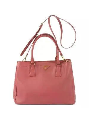 Prada Medium Galleria Two-way Handbag - Pink