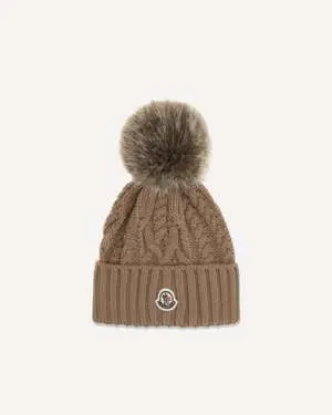 Moncler Wool And Cashmere Pom-pom Beanie
