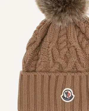 Moncler Wool And Cashmere Pom-pom Beanie